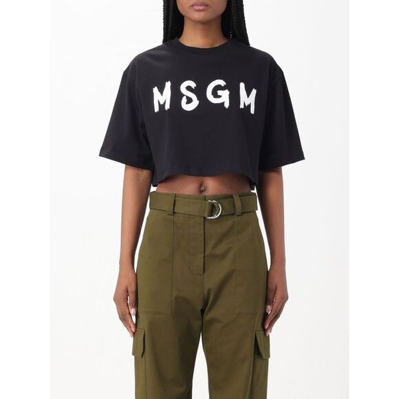 MSGM | Sweaters | Msgm Tshirt Woman Black | Poshmark